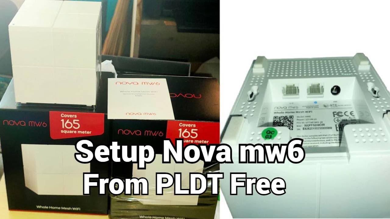 How to setup Nova mw6 Wifi (Tagalog ) Free from PLDT - YouTube
