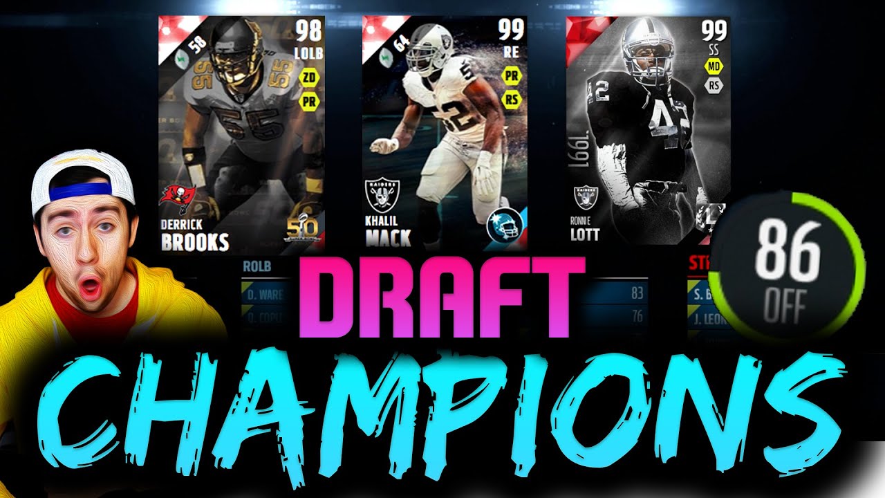 MY BEST DRAFT EVER!!! THE GLITCHED DRAFT!!! | QUEST FOR 88 OVERALL ...