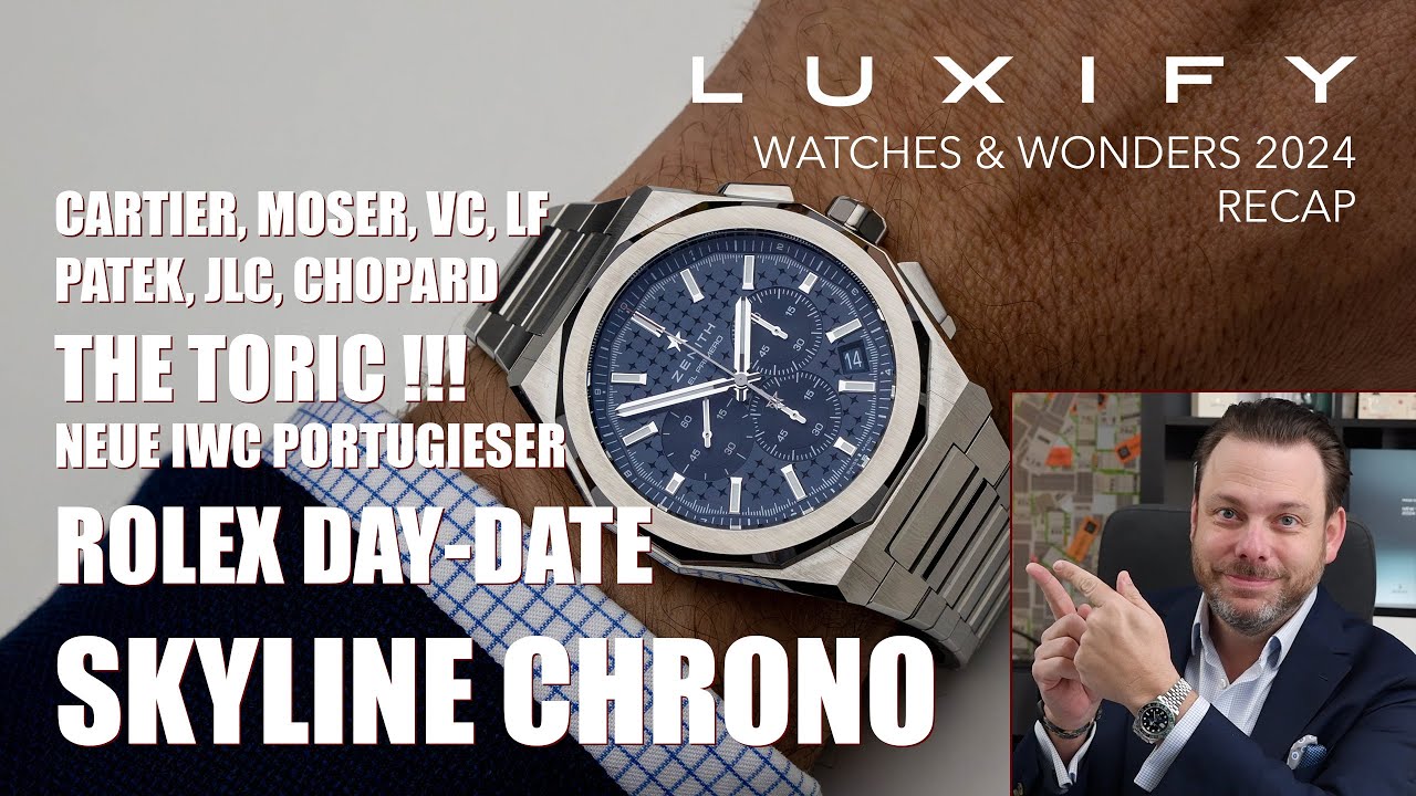 Rolex Day-Date, Zenith Defy Skyline Chrono, IWC Portugieser 2024 ...