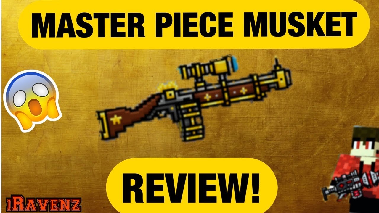 Pixel Gun 3D Masterpiece Musket Review! - YouTube