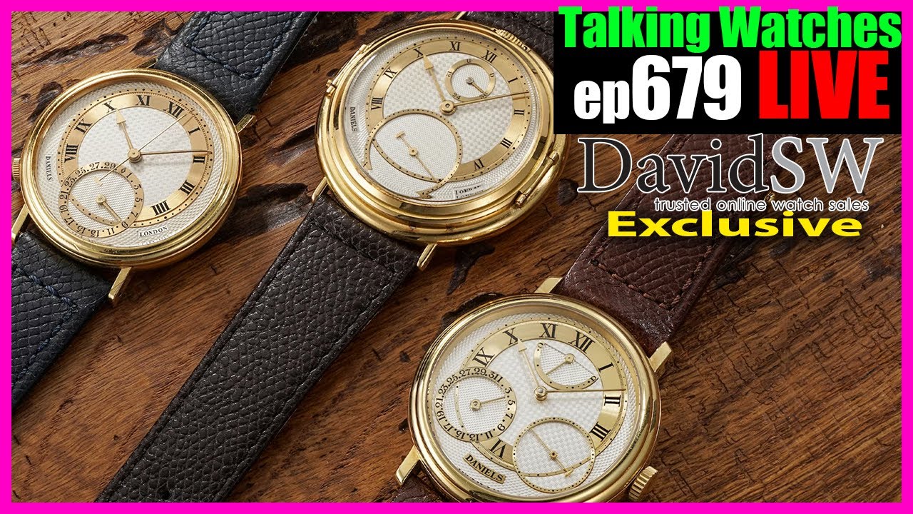 ep679 - Taking a look at The George Daniels Spring Case Tourbillon ...