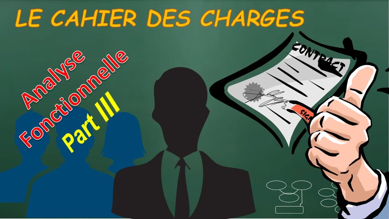 CAHIER DES CHARGES ou CDCF - YouTube