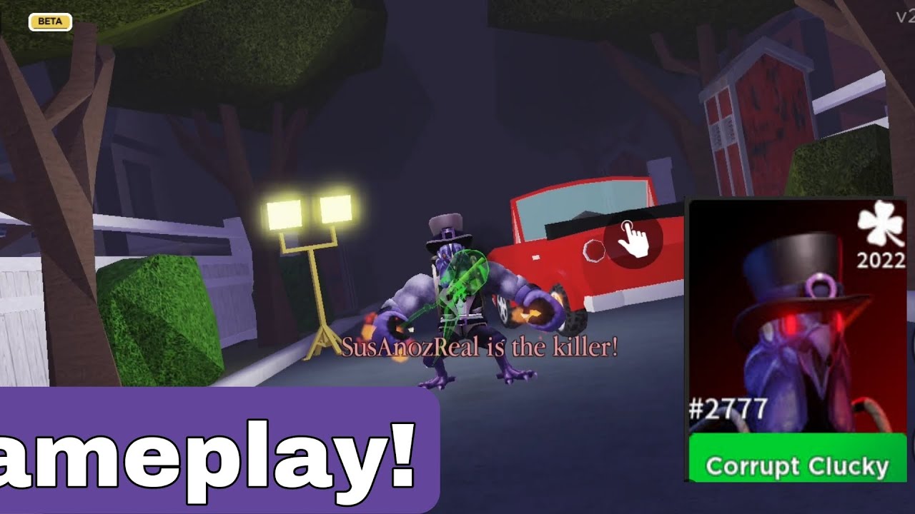 CORRUPT CLUCKY GAMEPLAY | Survive The Killer! #trading # ...