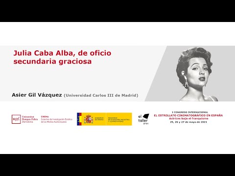 Julia Caba Alba, de oficio secundaria graciosa