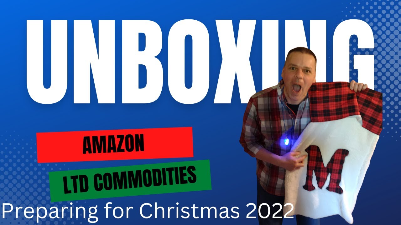 Amazon & LTD Commodities Haul Unboxing Video - Preparing for Christmas ...