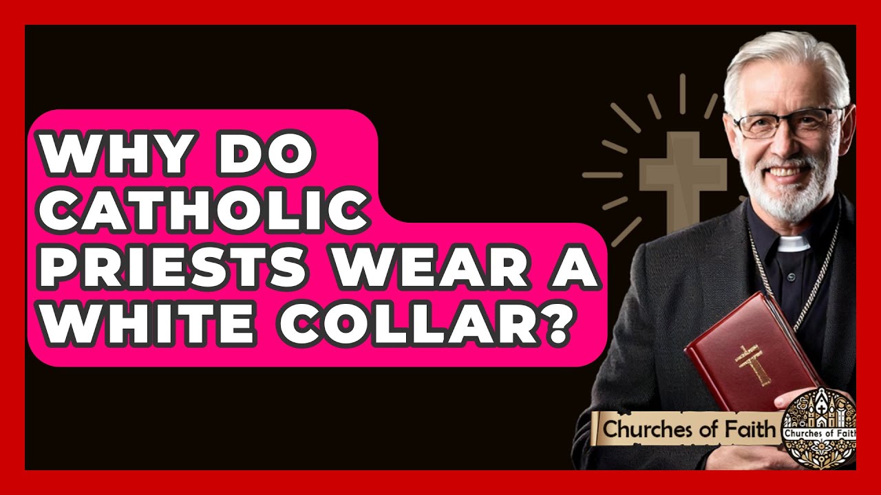 Why Do Catholic Priests Wear A White Collar? - Churches Of Faith - YouTube