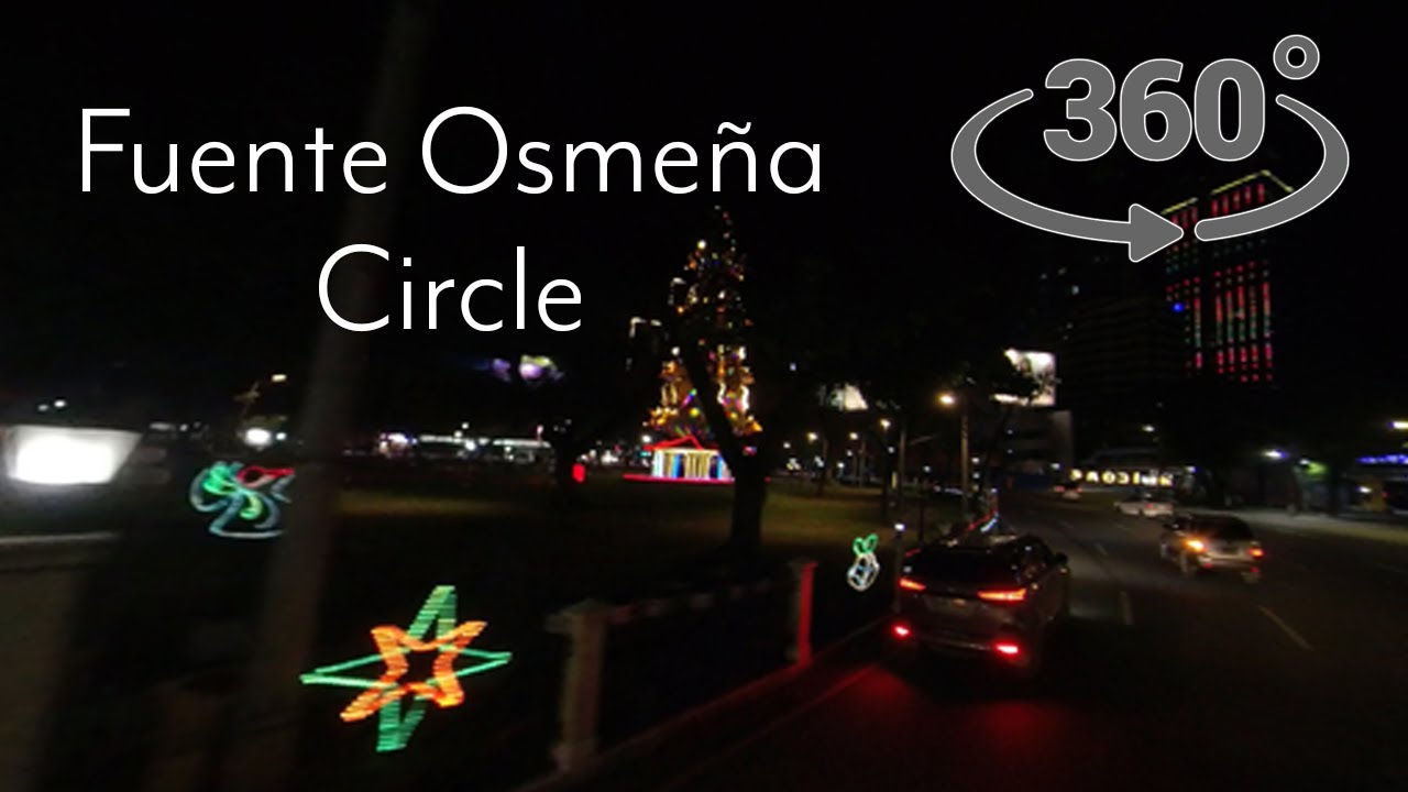 Fuente Osmeña Circle | 360° VR | 2020 December | DMJ Vlogs - YouTube