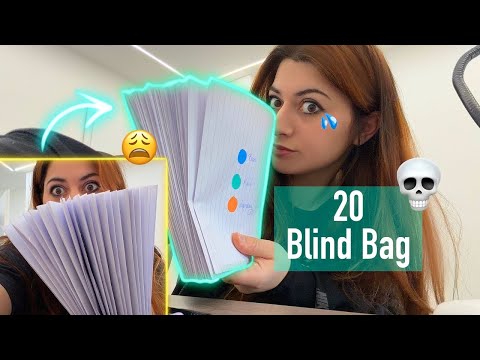 20 BLIND BAG yapıyorum😭 (vallah gebertirim)