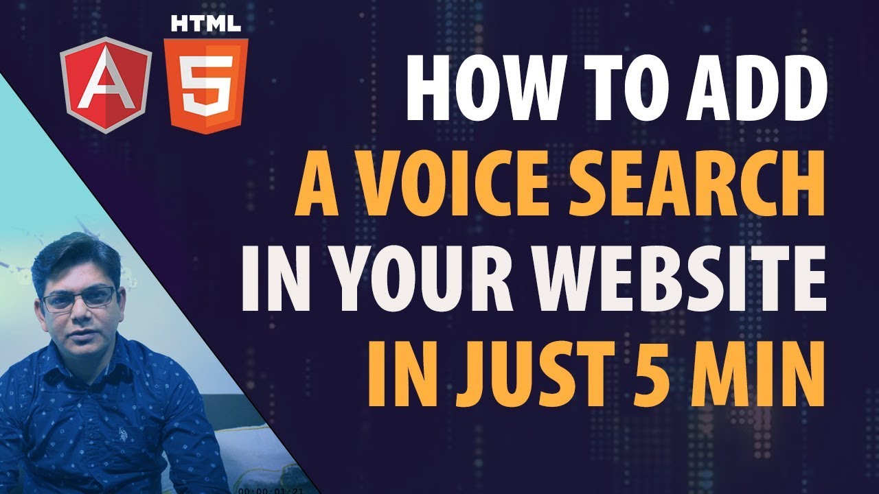 Add a voice search/ speech recognition in your website in 2019 - YouTube