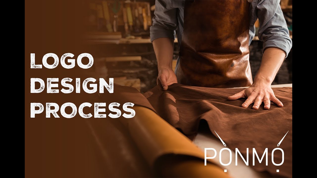 How to design a logo for a leather company | Logo design process from ...