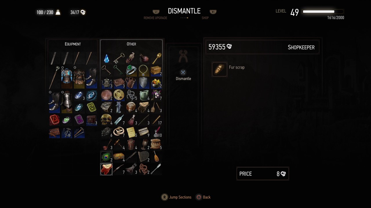 The Witcher 3: Wild Hunt – Crafting: How to get Cured Draconid Leather ...