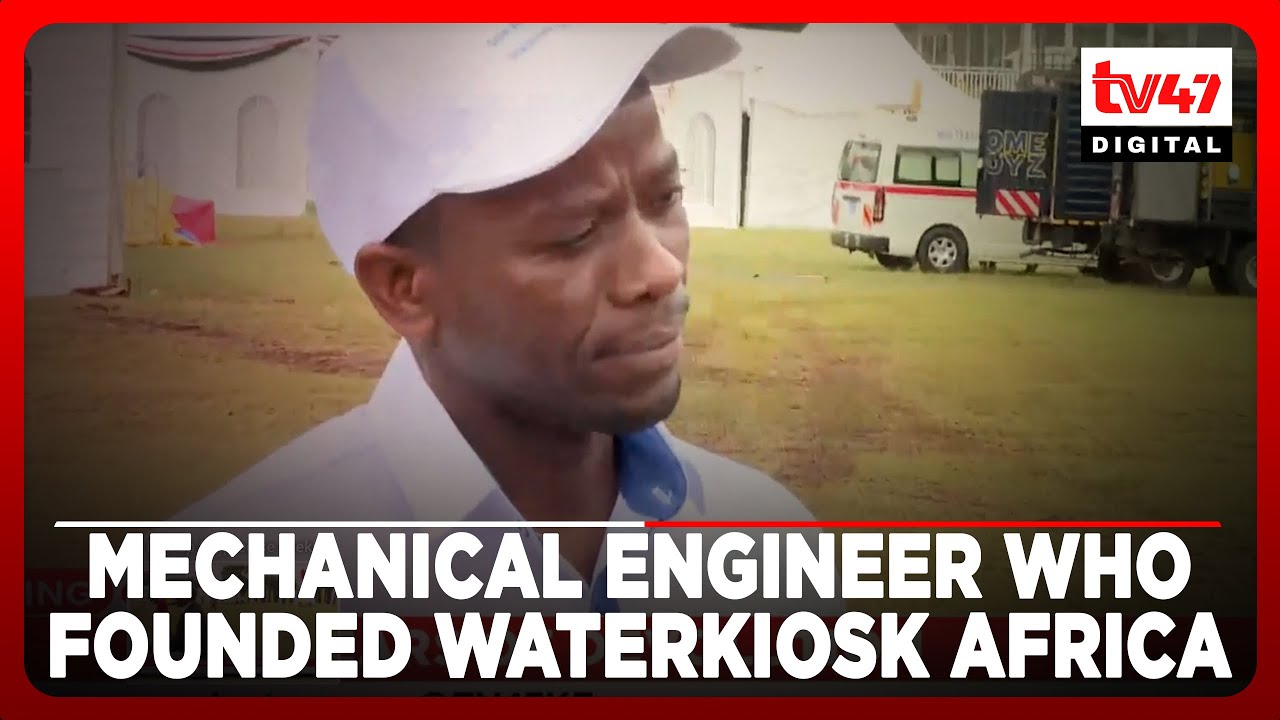 Samuel Kinyanjui, mechanical engineer who founded WaterKiosk Africa ...