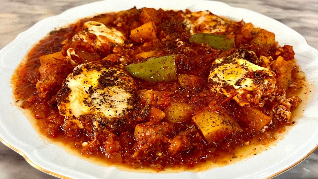 Recette Chakchouka Tunisienne _وصفة شكشوكة تونسية مع كل أسرارها - YouTube