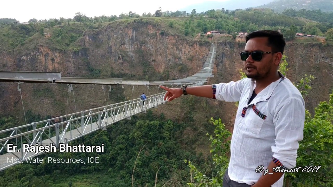 Bungee Jumping World's 2nd Highest in Kushma, Parbat - YouTube