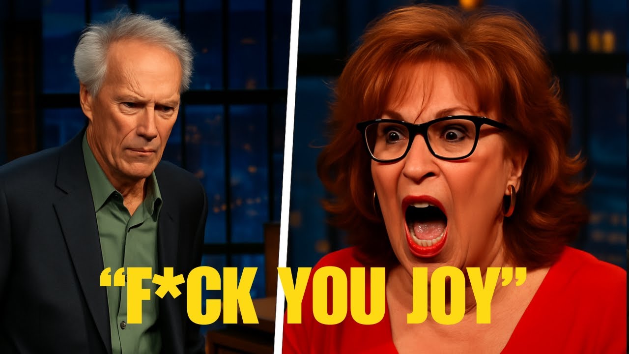 Clint Eastwood DESTROYS Joy Behar Live on Air #ClintEastwood #JoyBehar ...