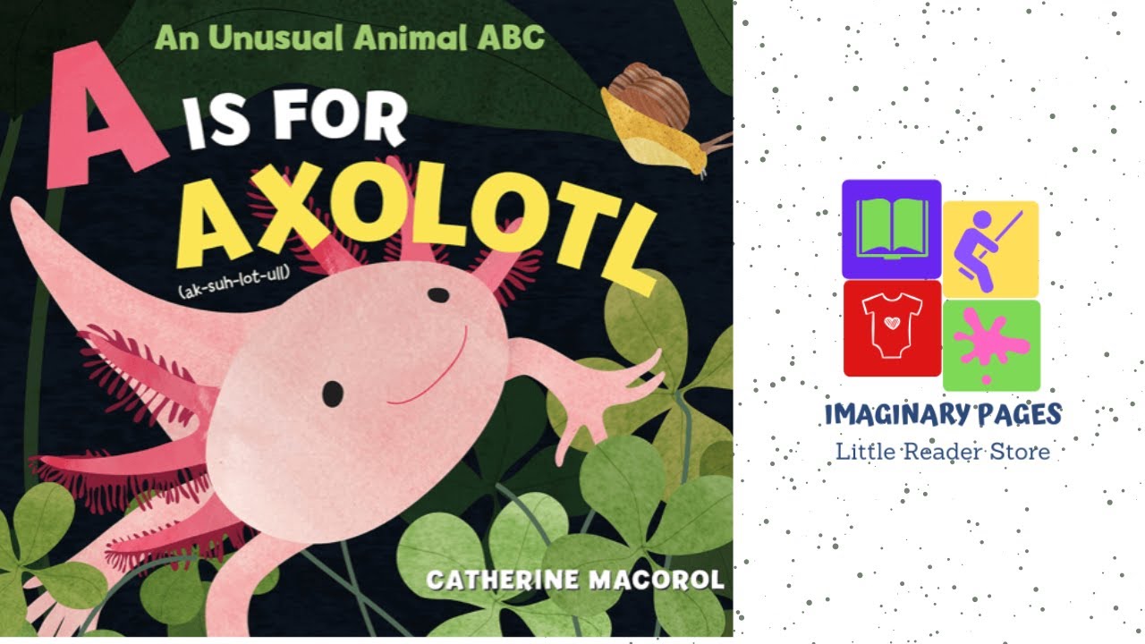 A IS FOR AXOLOTL READ ALOUD! - YouTube