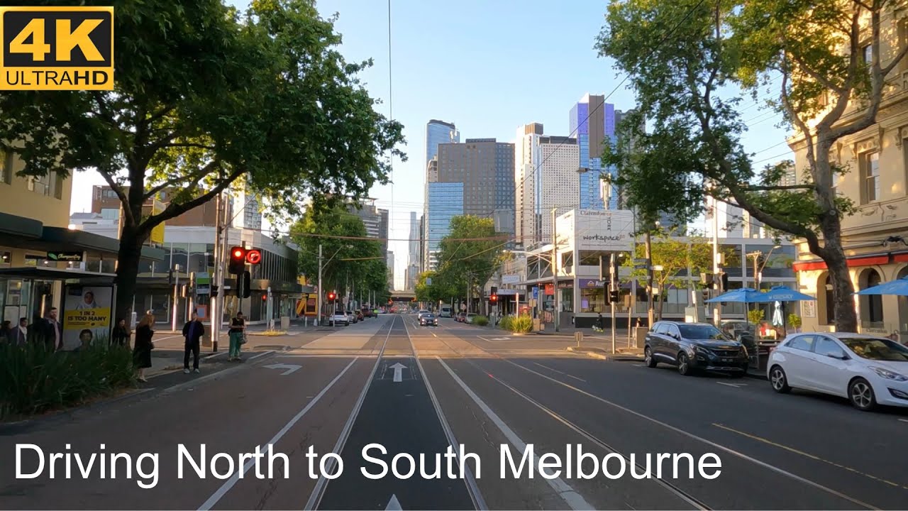 Driving From North to South Melbourne | Melbourne Australia | 4K UHD ...