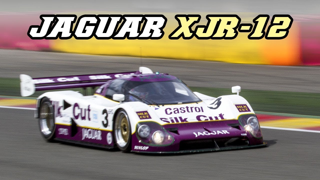 JAGUAR XJR-12 - V12 sounds at Spa 2017 - YouTube