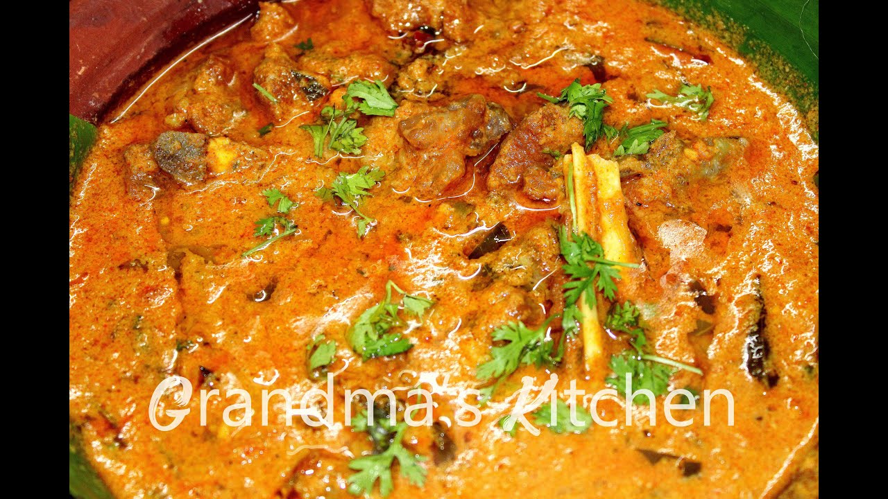 மட்டன் குழம்பு /Mutton Kulambu in Tamil / Mutton Kuzhambu Recipe ...