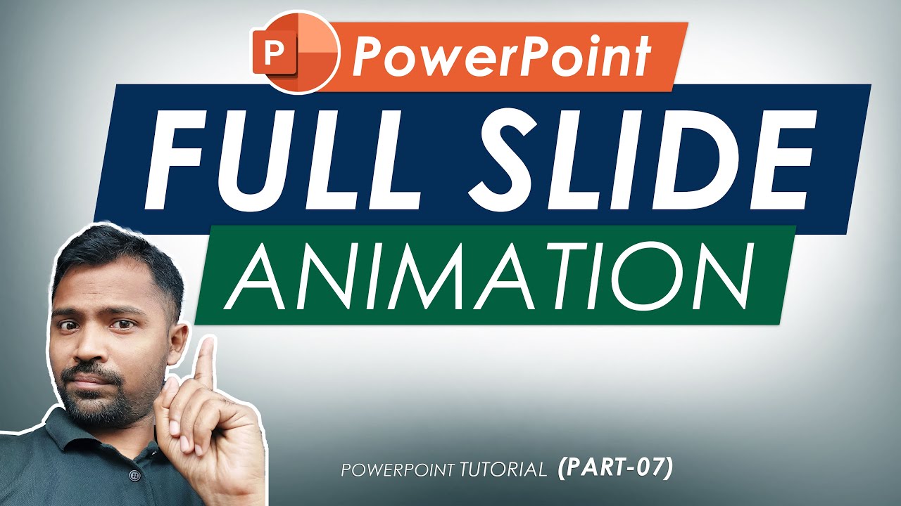 Microsoft PowerPoint presentation slide animation - YouTube