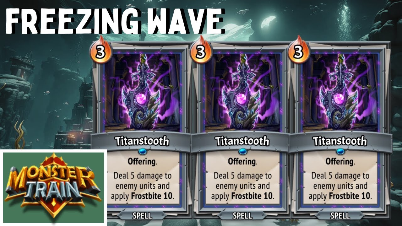 BARELY FREEZING SERAPH TO DEATH | [MONSTER TRAIN] - YouTube