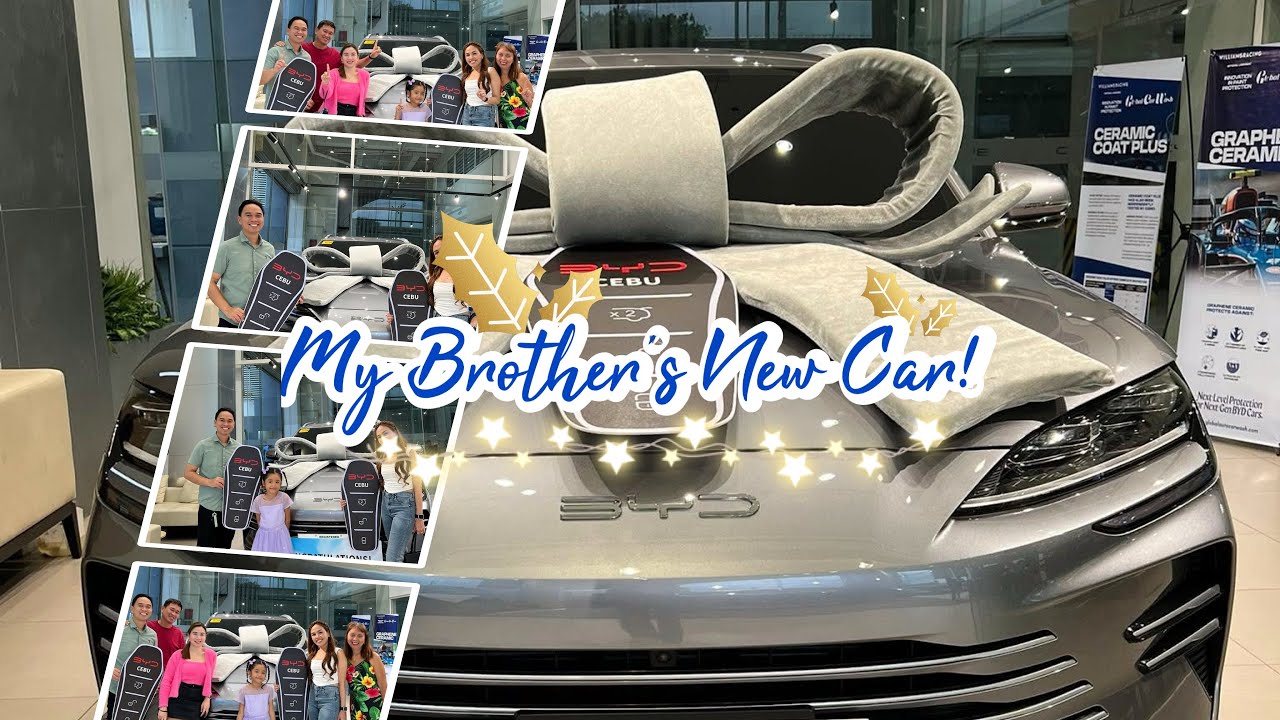 My Brother's New Car! :) (BYD SEALION 6 - HARBOUR GREY) - YouTube