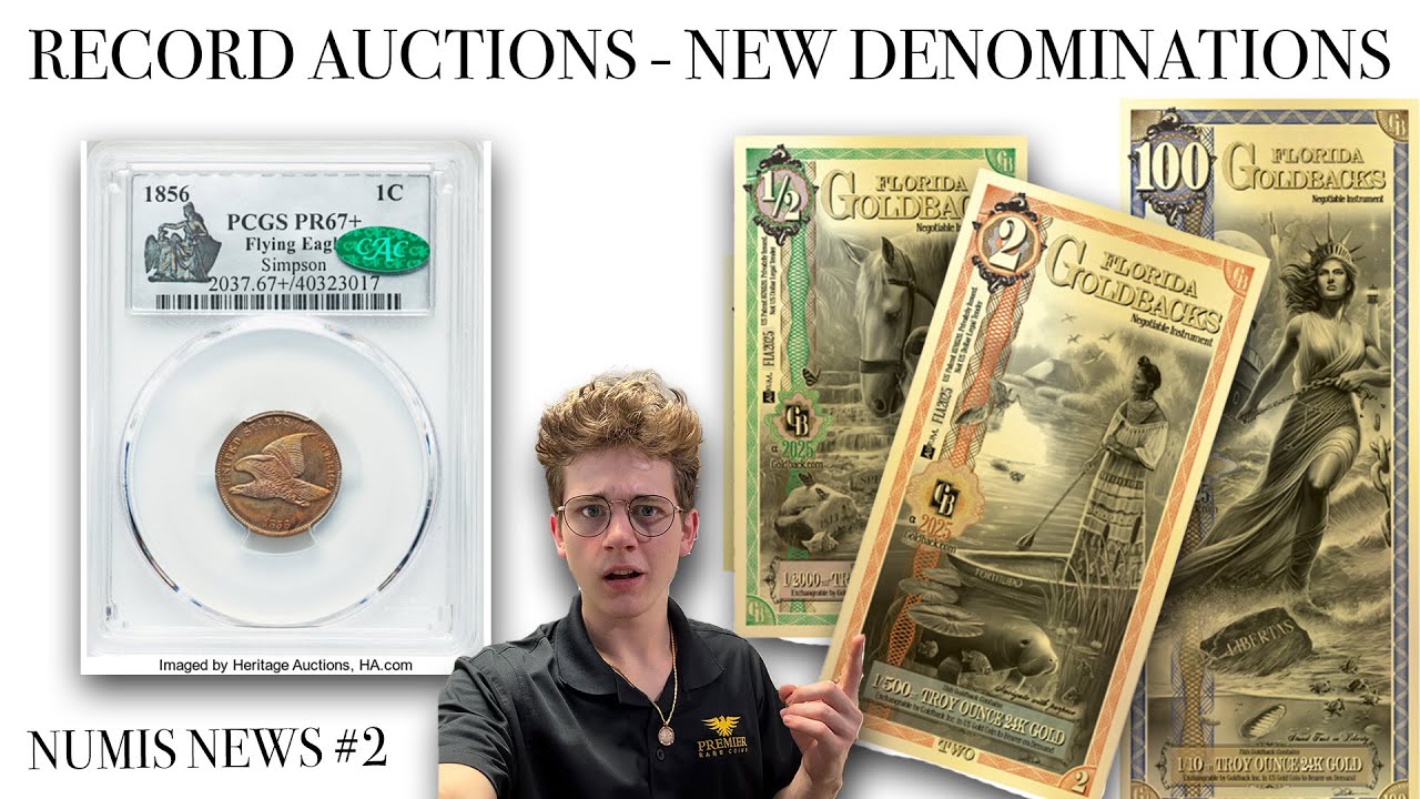 RECORD Auctions, NEW Denominations, and Numismatic Crimes (Numis News ...