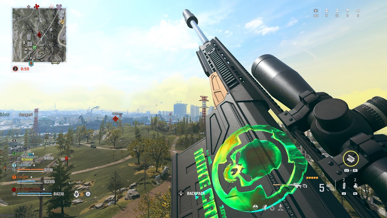 Call of Duty Warzone 3 *BROKEN* Sniper Quad Win (No Commentary) - YouTube