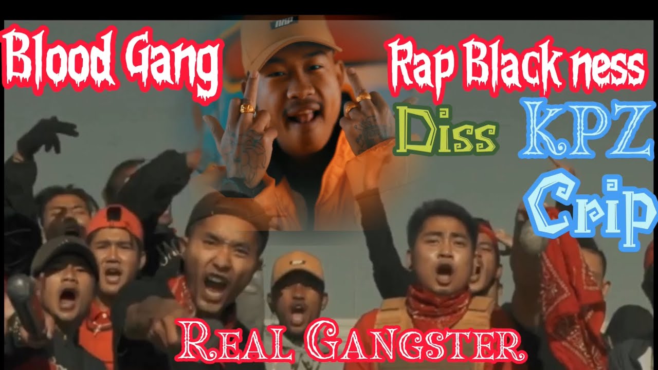 (Real gangster ) Rap Blackness Blood gang) Diss to KPZ Crip gang on ...