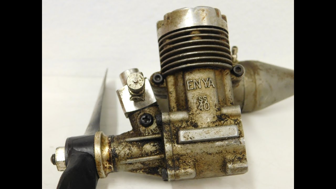 Enya SS40 A Clean Up Story - YouTube