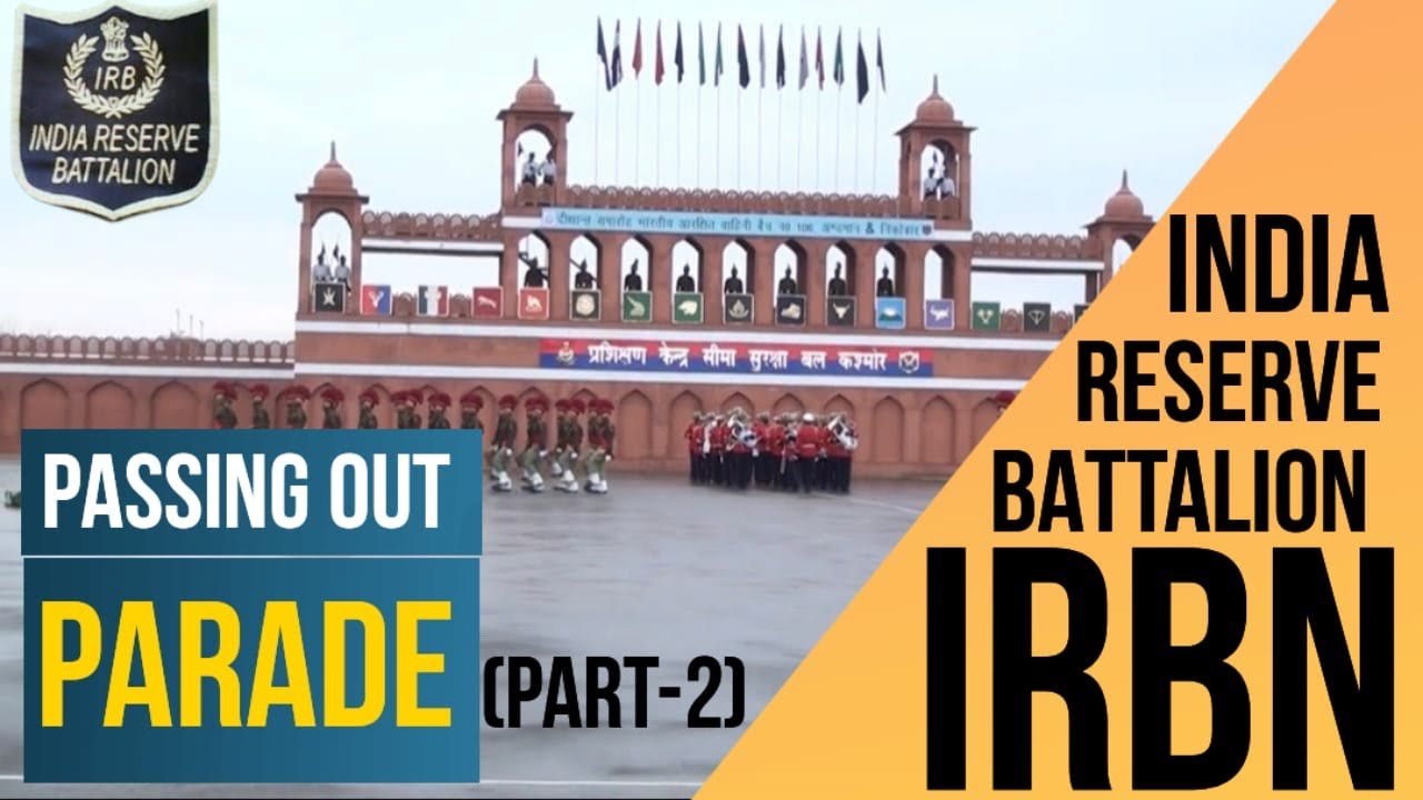India Reserve Battalion Passing Out Parade #andaman Batch | IRBn |J&K ...