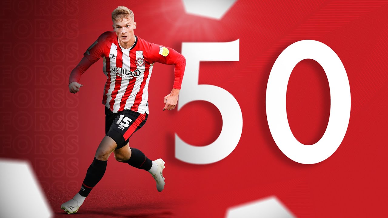 The best of Marcus Forss' first 50 games for Brentford - YouTube