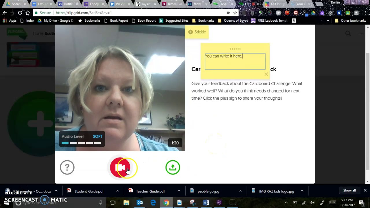 Flipgrid Response Tutorial - YouTube