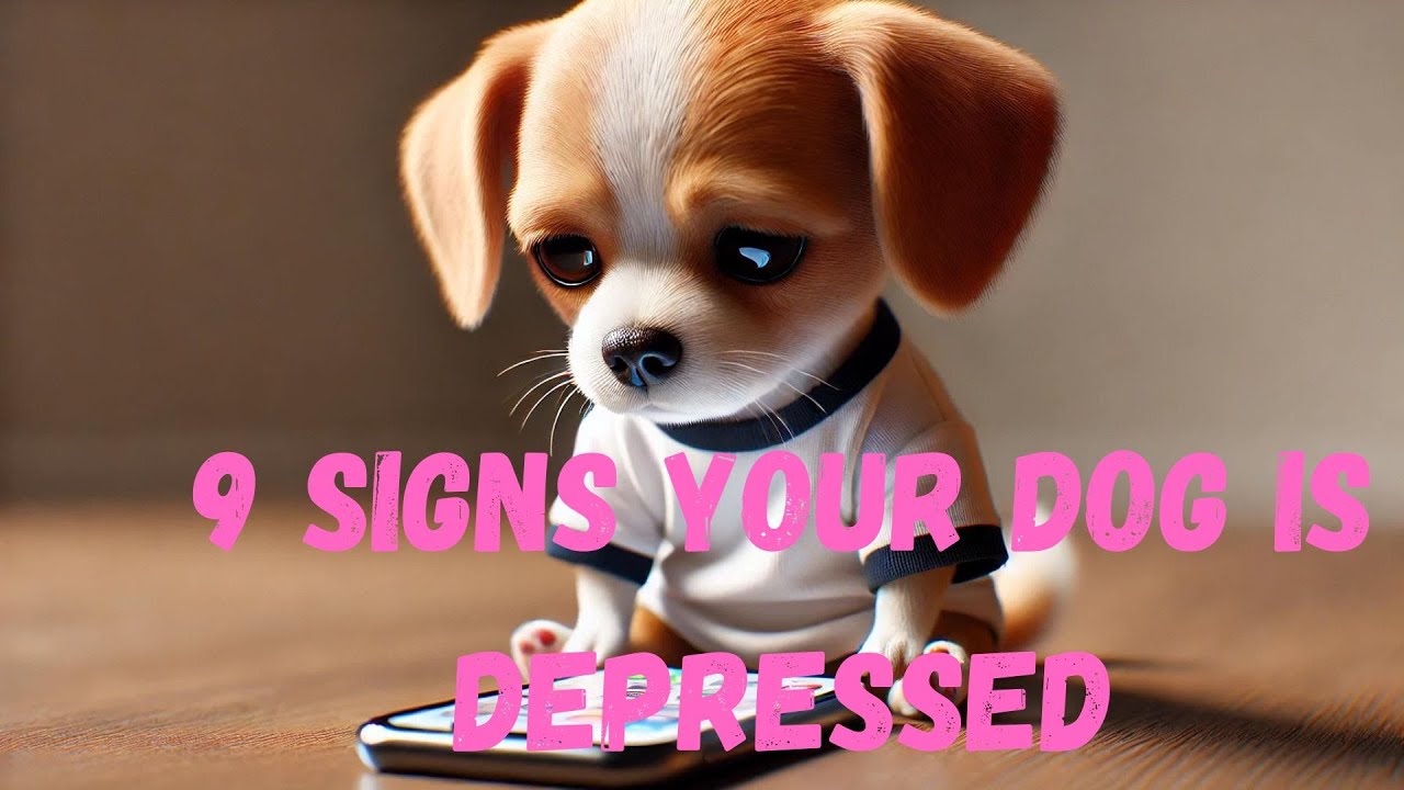 9 Signs Your Dog Is Depressed 😢 - YouTube