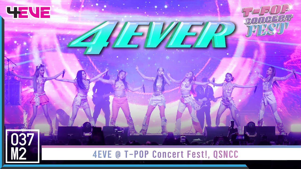 4EVE - 4EVER @ T-POP Concert Fest! [Overall Stage 4K 60p] 221030 - YouTube