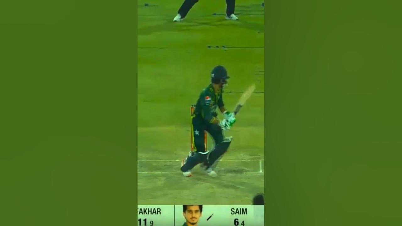 Saim Ayub Batting Pak Vs Nz 1st T20 Match Samsung Cricket Highlights