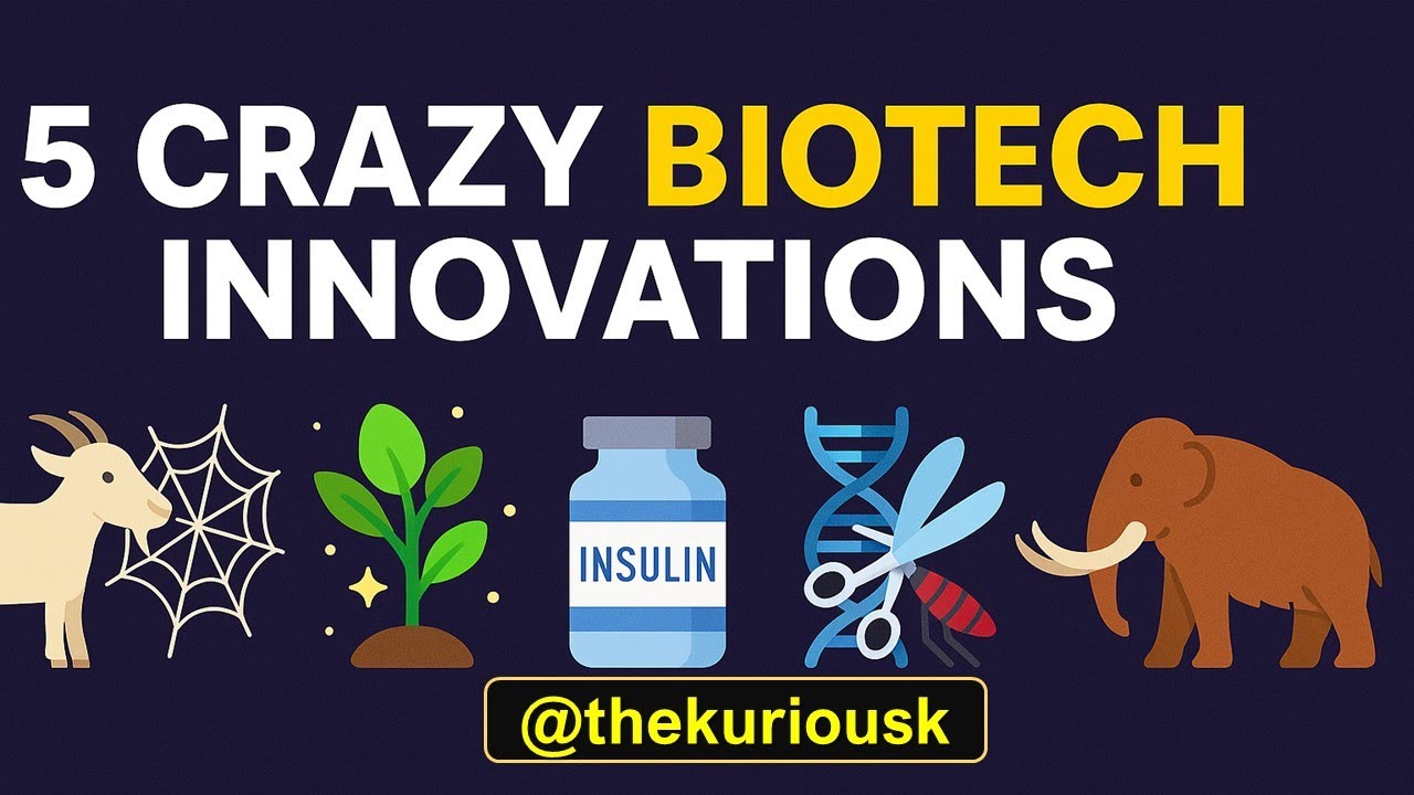 5 Crazy Biotech Innovations: How Biotech is Reshaping Our World! - YouTube