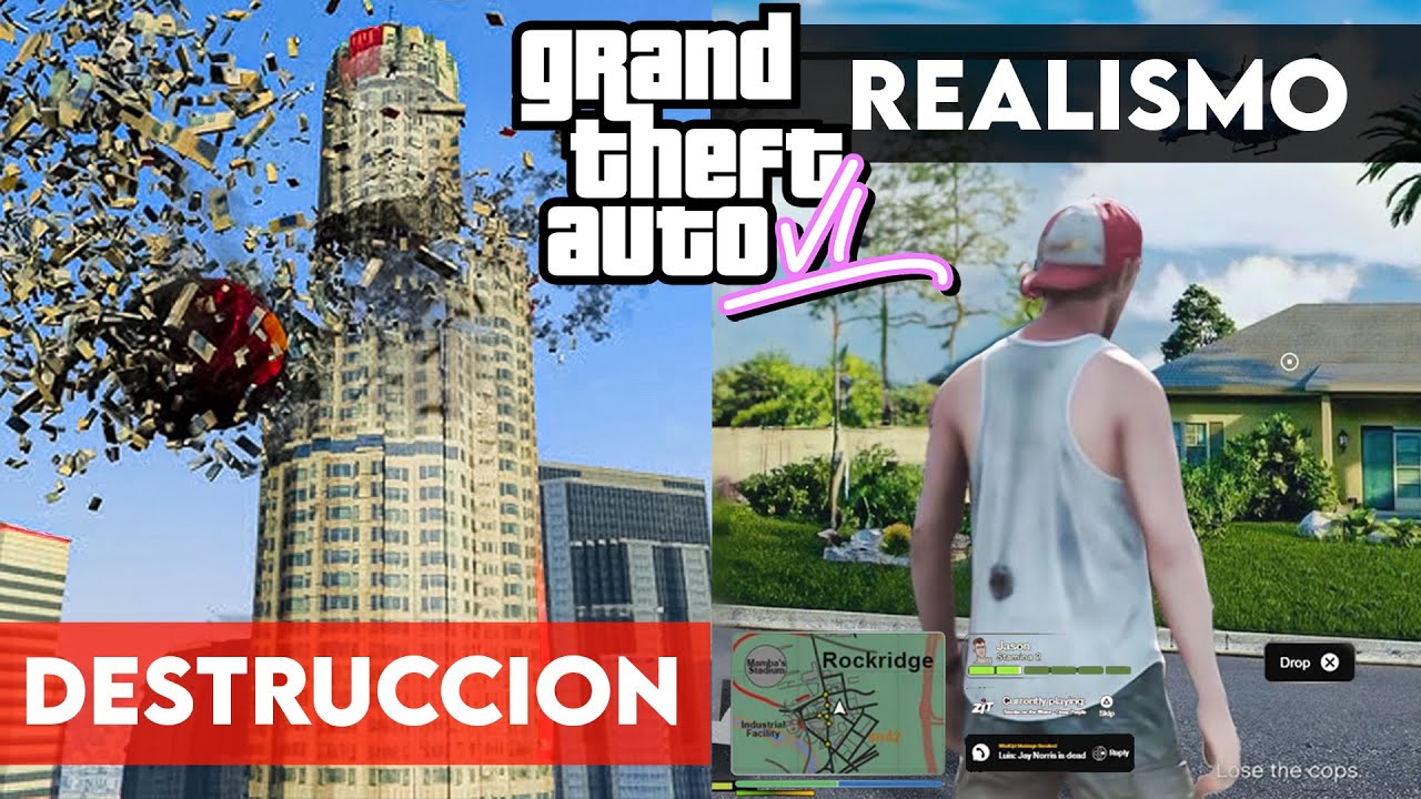 EL NUEVO MOTOR GRAFICO DE GTA 6 (Fisicas-RAGE 9) - YouTube