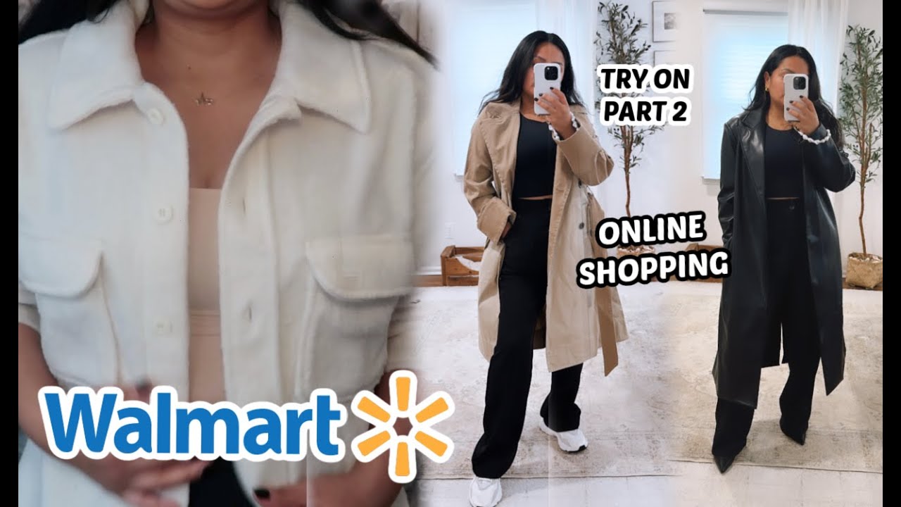 WALMART CLOTHING HAUL : PART 2 Walmart winter must haves! Walmart try ...