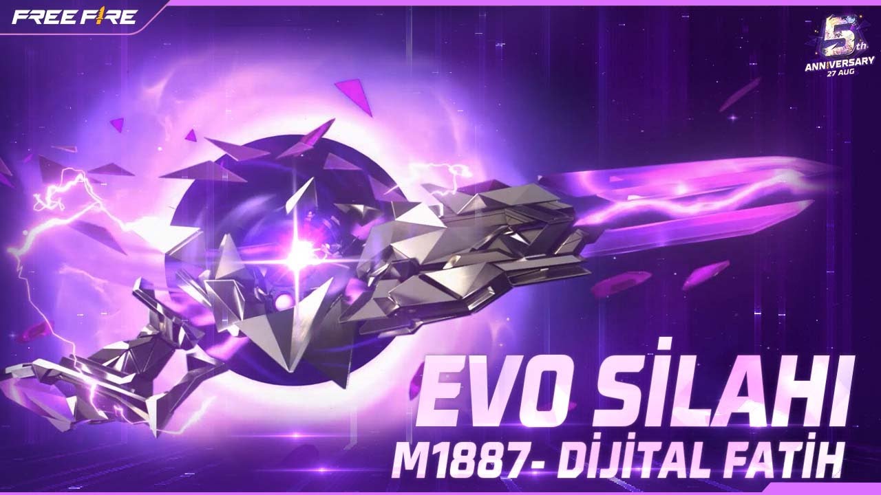 EVO M1887- Dijital Fatih | 5.Yıl Dönümü | Garena Free Fire - YouTube