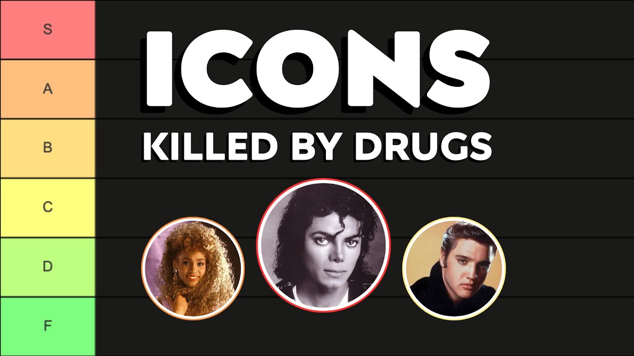 Icons We Lost To Drugs | Tier List - YouTube