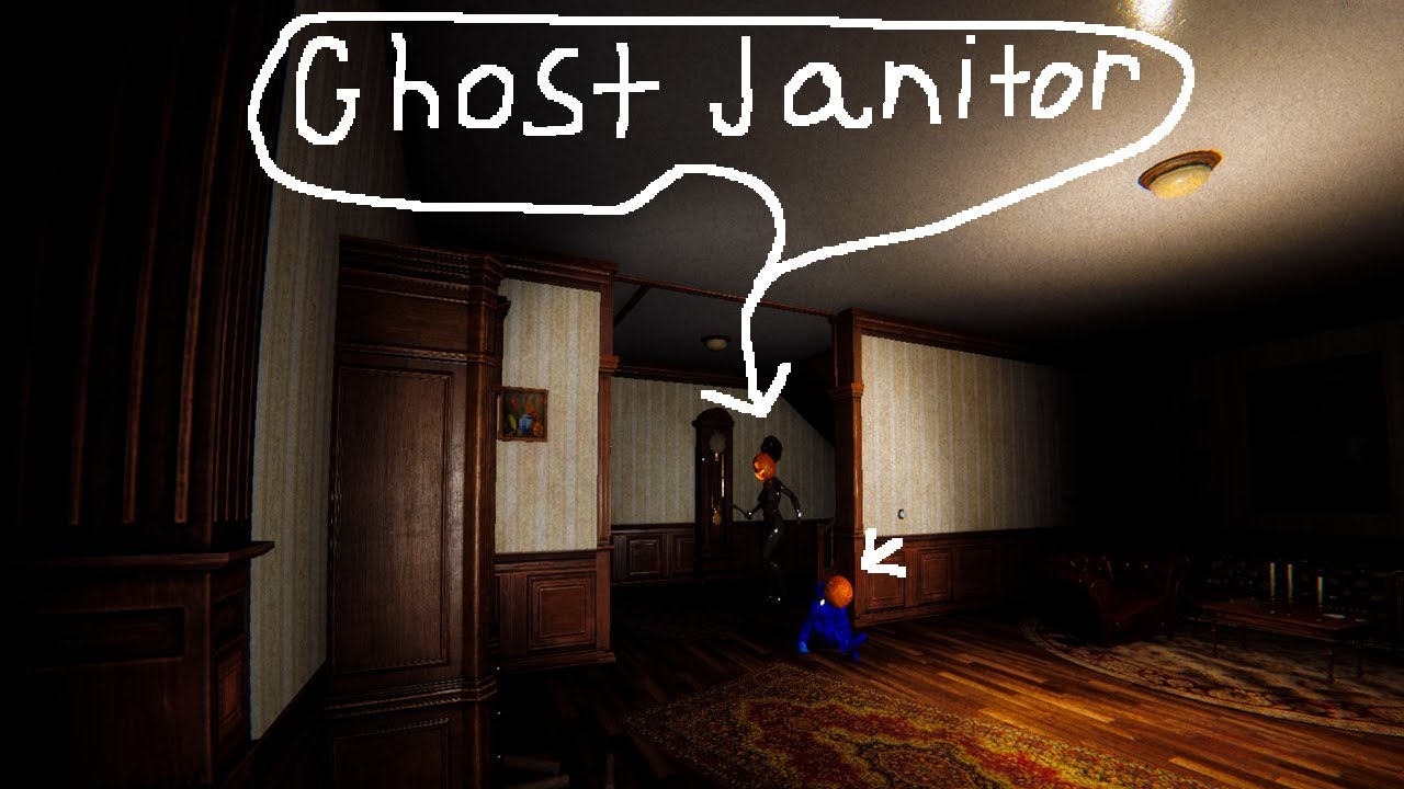 Ghost Janitor | when you think you can play with her this happens - YouTube