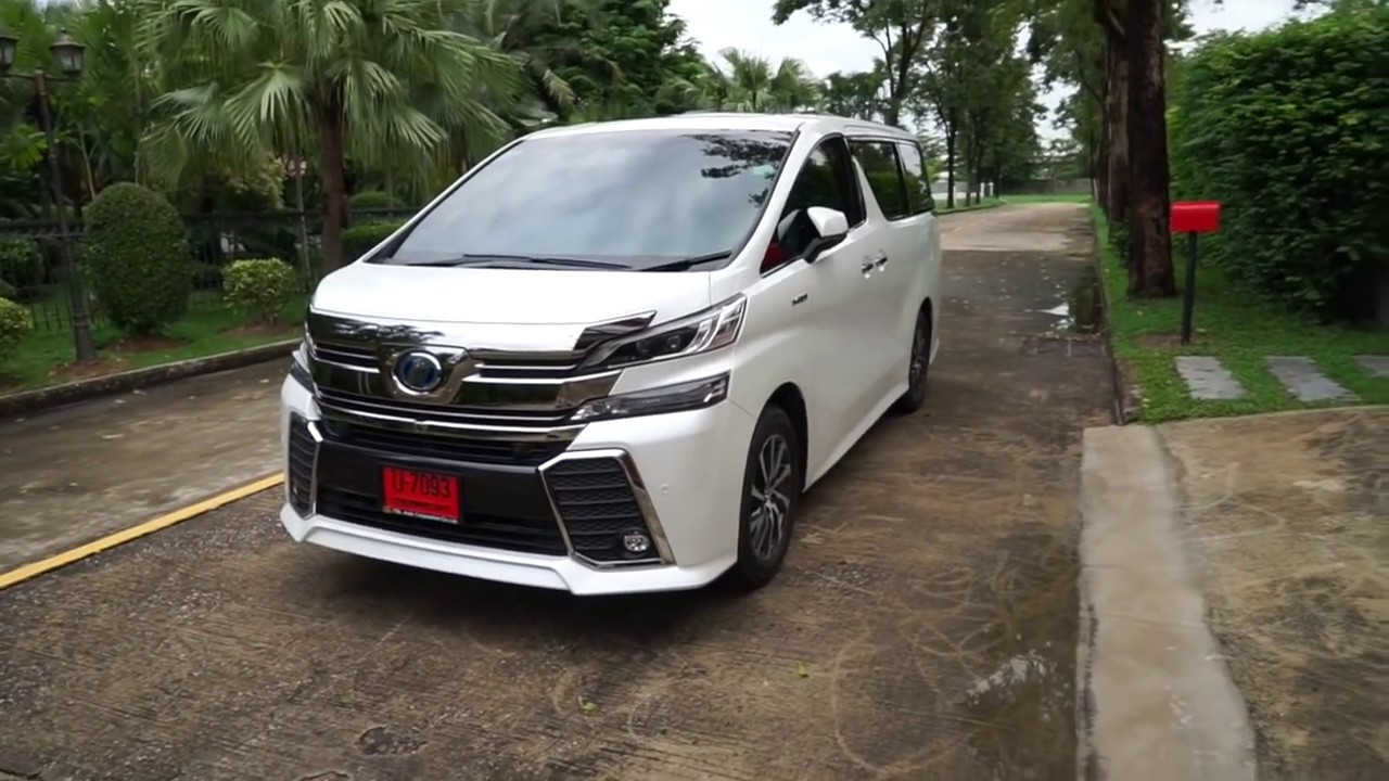รีวิว 2015 Toyota Vellfire Hybrid ZRG Full Option by KS Car Reviews ...