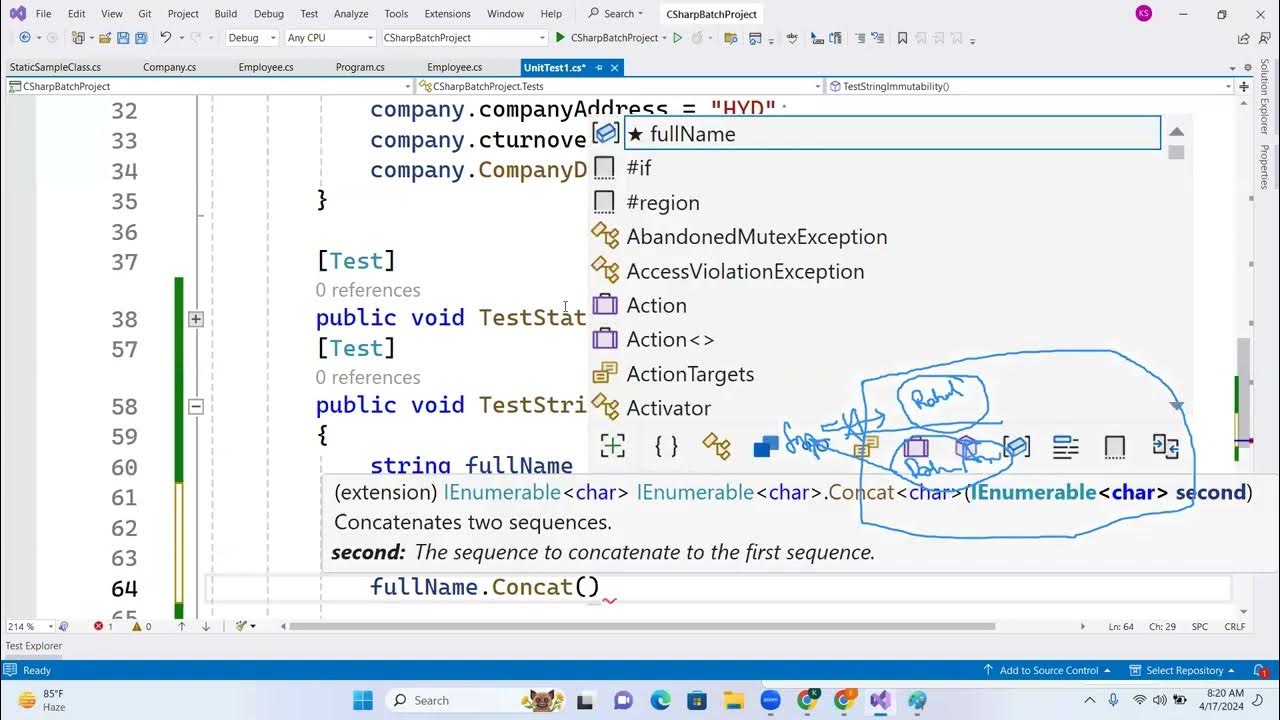 C# | Inheritance | Polymorphism | Overload vs Override | - YouTube