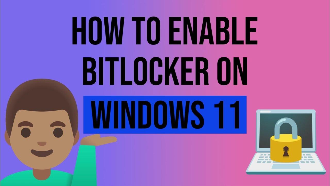 How to enable BitLocker on Windows 11 🔐 - YouTube