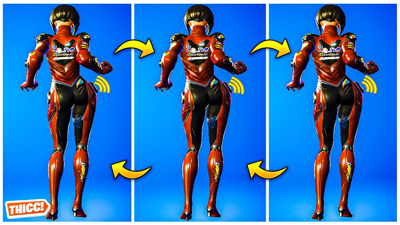 Fortnite Rogue Gunner Party Hips 1 Hour Version! 🍑😘Zoomed In😍Latest ...