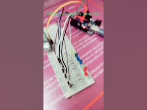 Distance Indicating LED with Ultrasonic Sensor SKM 3 Arduino Projects #arduino #arduinoprojects ...