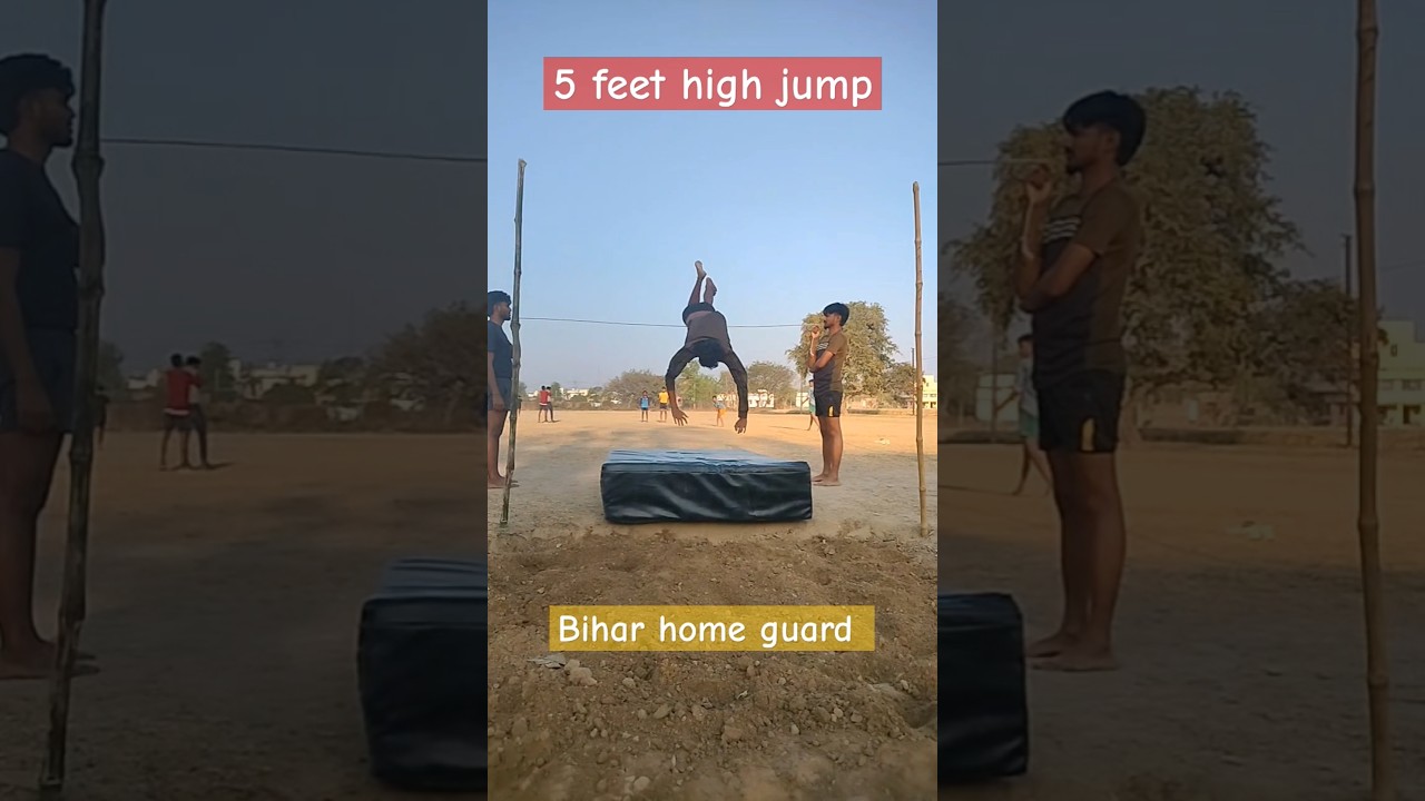 5 Feet High jump #ytshorts #youtube - YouTube