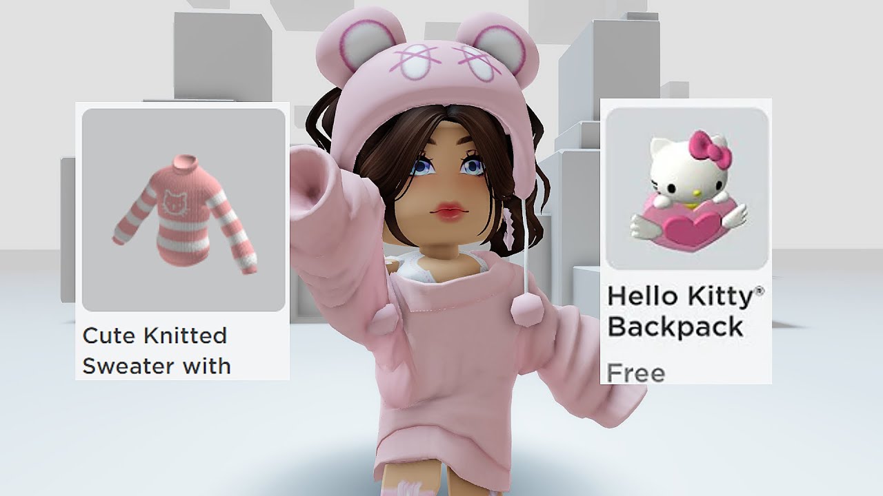 NEW FREE CUTE ITEMS YOU MUST GET IN ROBLOX!🤭 ️ - YouTube