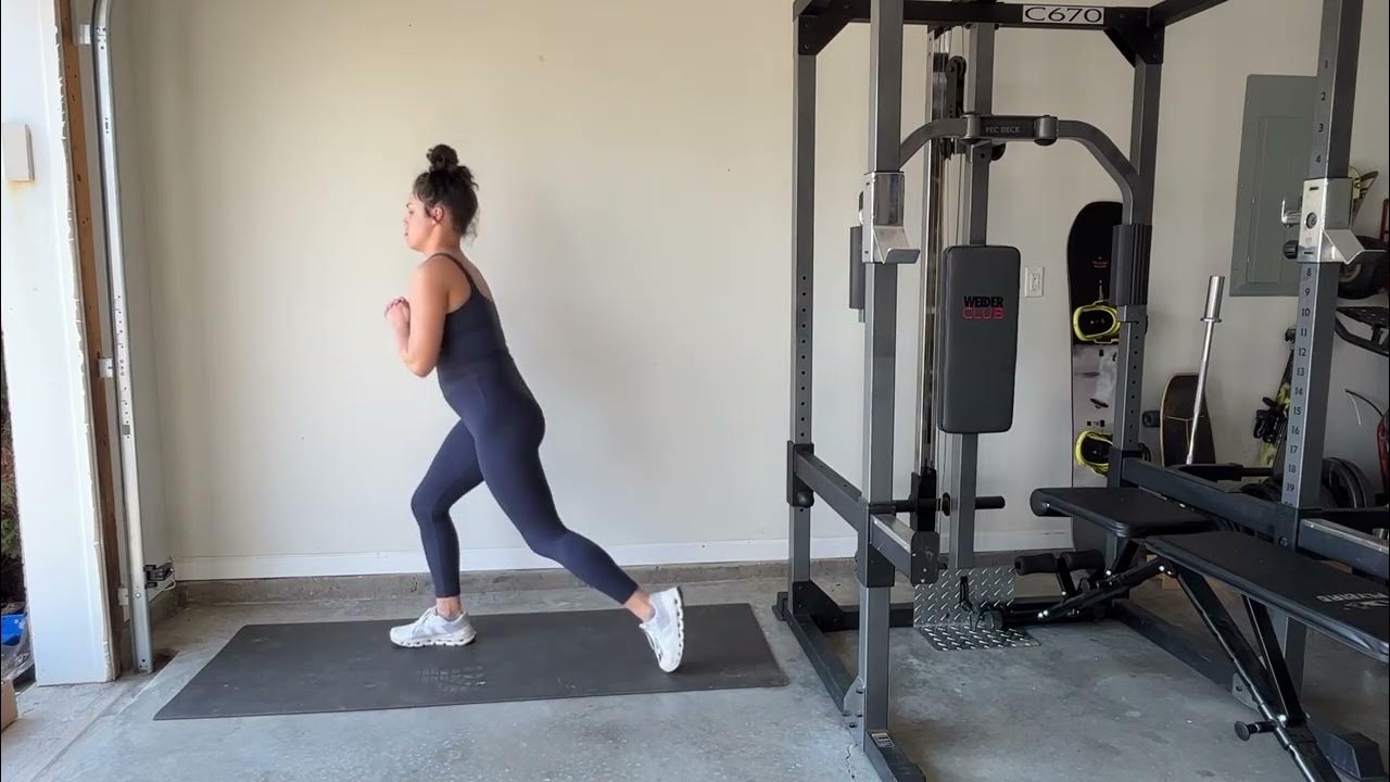 Reverse lunges - YouTube